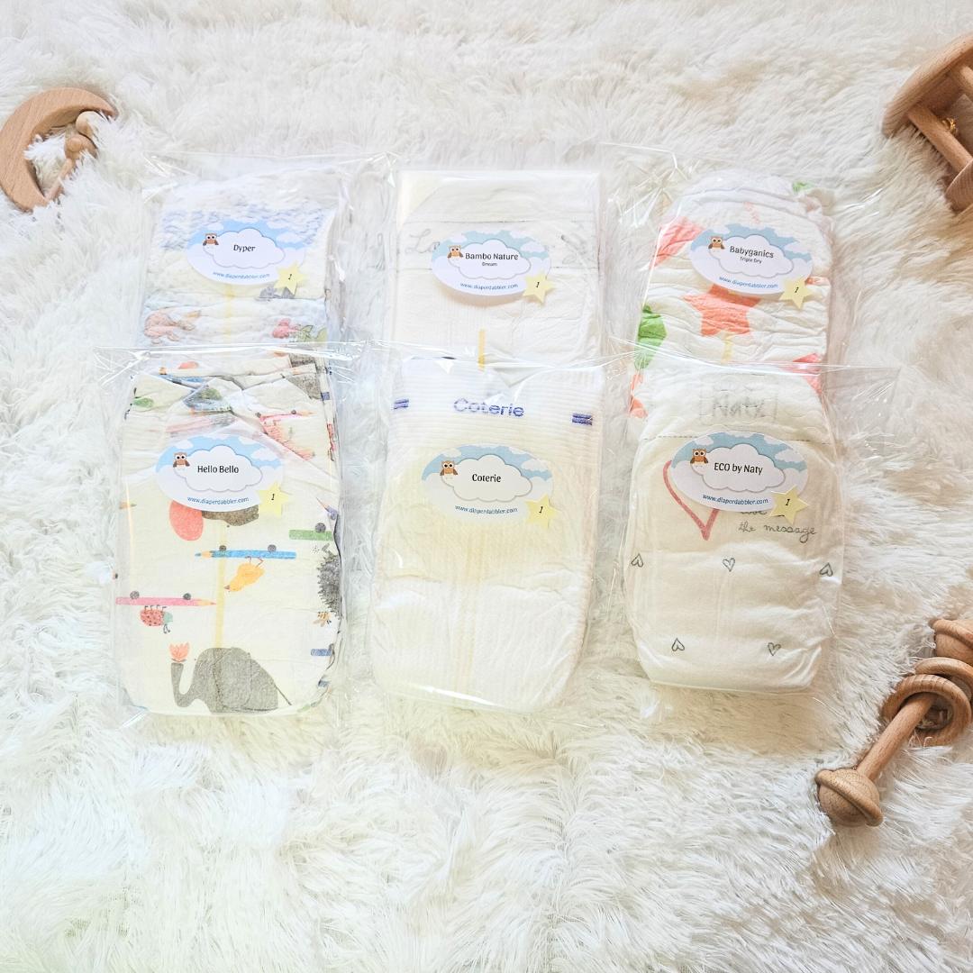 Mother Earth Diaper Variety Pack, size 1 - Diaper Dabbler