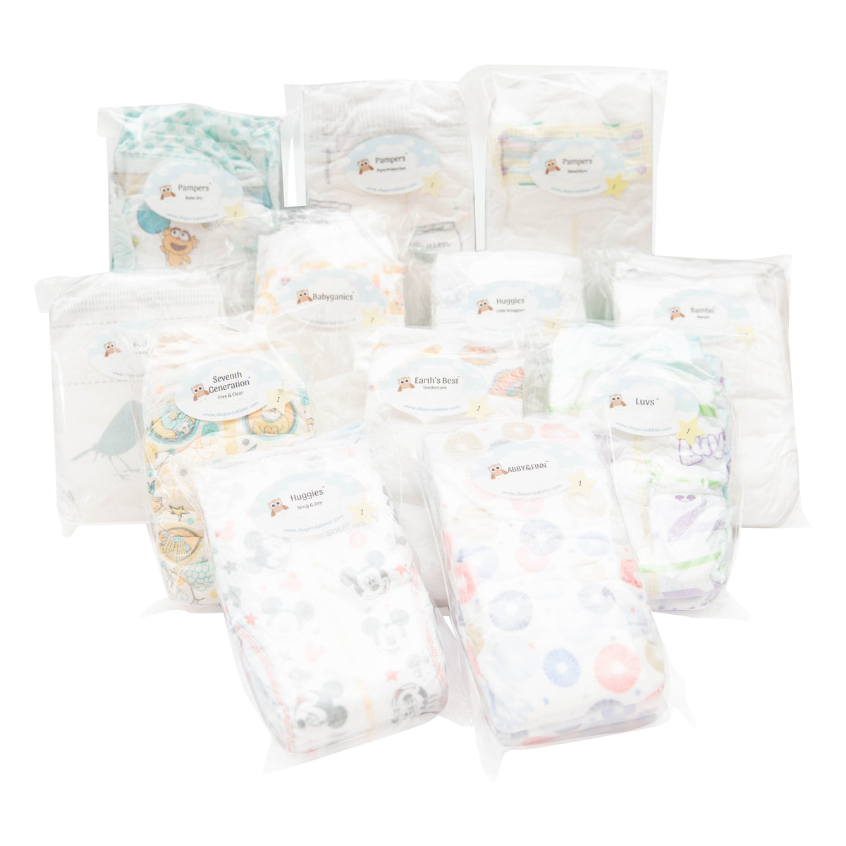 Mega Mom Diaper Variety Pack - Diaper Dabbler