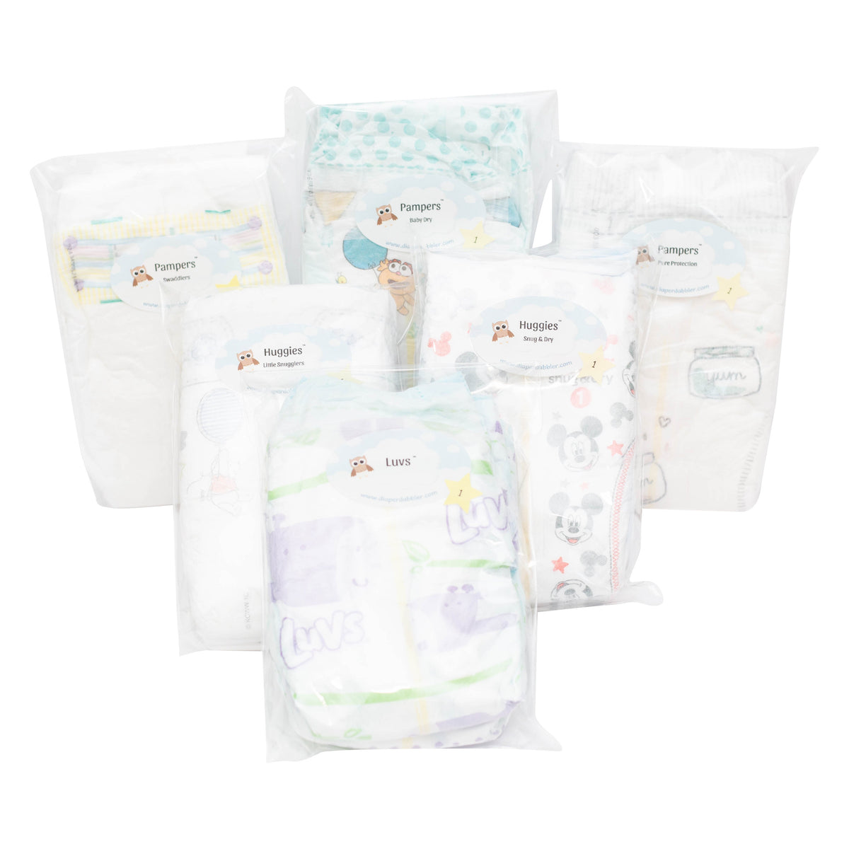 Mommy Mainstream Diaper Variety Pack - Diaper Dabbler