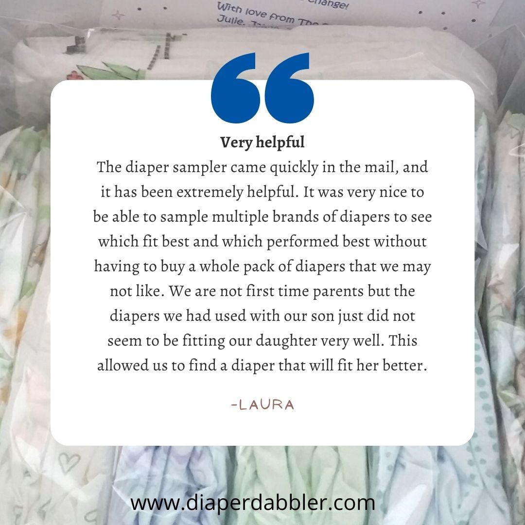 Mother Earth Diaper Variety Pack, size 1 - Diaper Dabbler